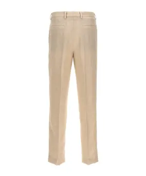 Brunello Cucinelli Tailored Pleated Trousers - Nude
