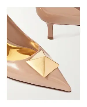 Valentino Garavani One Stud 60mm Patent Leather Pumps