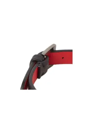Valentino Garavani Vlogo Signature Leather Bracelet - Black