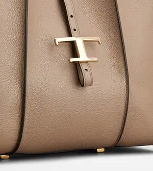TOD'S Timeless Small Shopping Bag - Brown