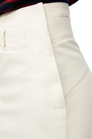 Loewe Deconstructed Denim Skirt