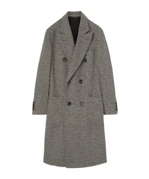 Loro Piana Herwin Double Breasted Coat - Grey