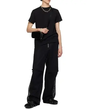 JIL SANDER Crewneck Short-sleeved T-shirt - Black