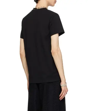 JIL SANDER Crewneck Short-sleeved T-shirt - Black