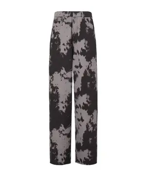 Fendi Ff Animalier Printed Wide Leg Jeans