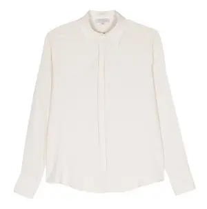 Antonelli Firenze Crepe-texture Shirt - White