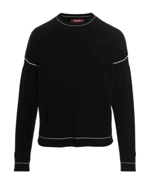 Max Mara Round Neck Long Sleeve Sweater