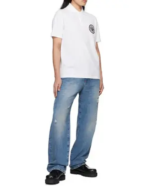 Balmain Distressed Loose-fit Jeans
