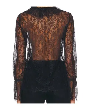 NILI LOTAN Lace Shirt