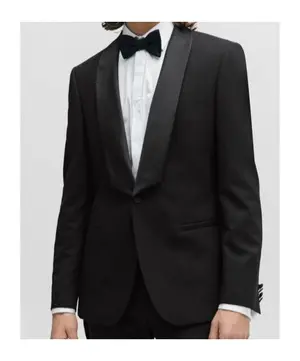 Hugo Boss Long-sleeved Suit Coat Slim Trousers