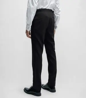 Hugo Boss Long-sleeved Suit Coat Slim Trousers