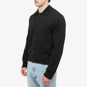 Our Legacy Evening Polo Cardigan - Black