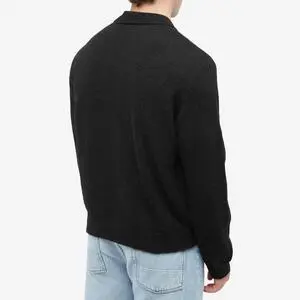 Our Legacy Evening Polo Cardigan - Black