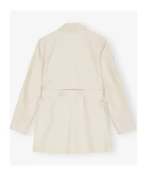 GANNI Belted Tailored Blazer - No