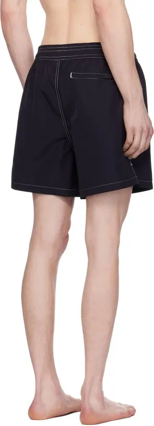AMI Paris De Coeur Beach Shorts