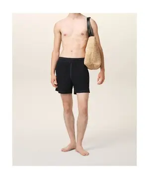AMI Paris De Coeur Beach Shorts