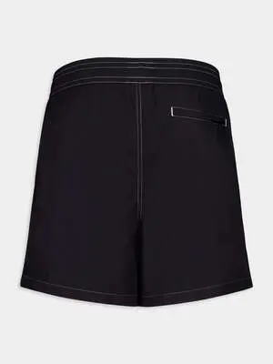 AMI Paris De Coeur Beach Shorts
