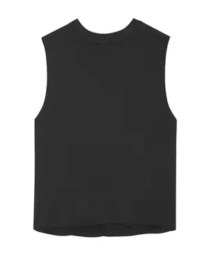 Saint Laurent Crewneck Sleeveless Tank Top