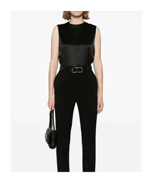 Saint Laurent Crewneck Sleeveless Tank Top