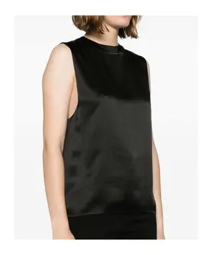 Saint Laurent Crewneck Sleeveless Tank Top