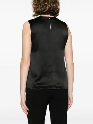 Saint Laurent Crewneck Sleeveless Tank Top