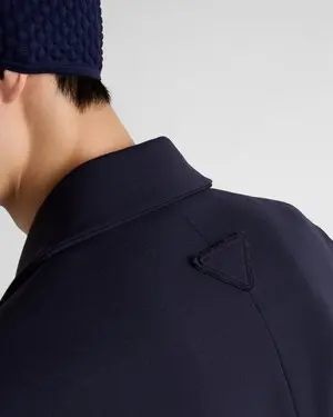 Prada Single-breasted Technical Gabardine Jacket