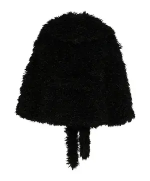 ROTATE BY BIRGER CHRISTENSEN Oversized Coat - Black