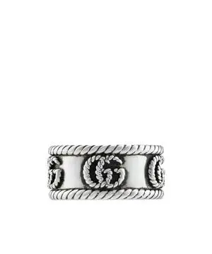 Gucci Double G Ring - Black