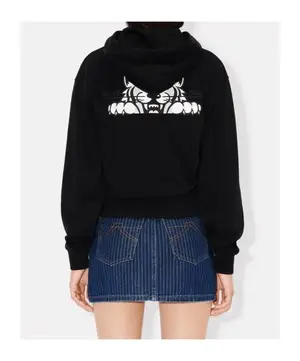 Kenzo Happy Tiger Zipped Hoodie