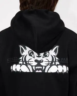 Kenzo Happy Tiger Zipped Hoodie