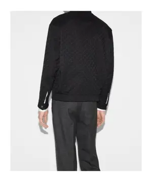 Gucci Reversible Gg Canvas And Nylon Jacket