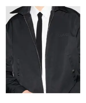 Gucci Reversible Gg Canvas And Nylon Jacket