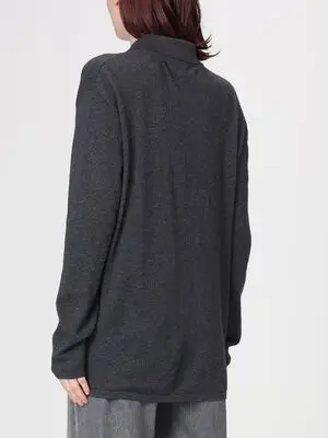LISA YANG Caisa Polo Knitted Top - Black