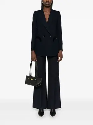 BLAZÉ MILANO Double-breasted Tailored Blazer - Navy Blue