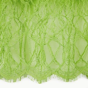 Gucci Floral Lace Trimmed Midi Skirt