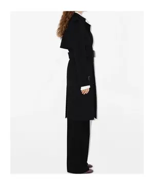 Burberry Double Breasted Belted Trench Coat