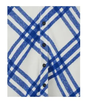 Burberry Plaid-check Long Sleeved Buttoned Shirt Jacket