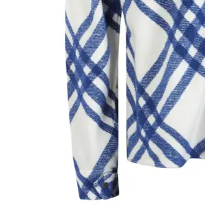Burberry Plaid-check Long Sleeved Buttoned Shirt Jacket