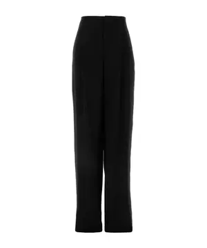 Saint Laurent Pleated Wide-leg Trousers