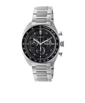 Gucci Interlocking Watch, 41mm - Black