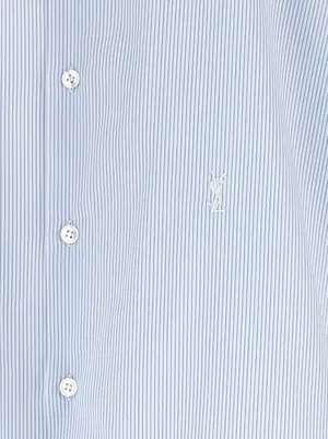 Saint Laurent Cassandre Striped Shirt