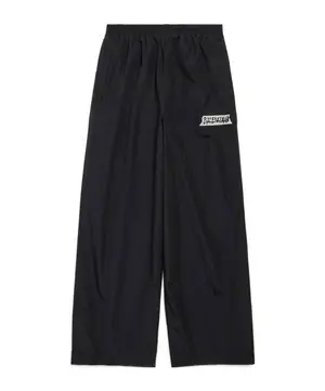 Balenciaga Masking Tape Tracksuit Pants - Black