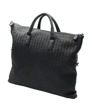 Bottega Veneta Woven Leather Top Handle Bag