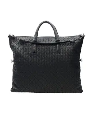 Bottega Veneta Woven Leather Top Handle Bag