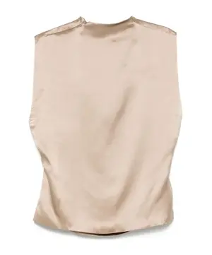 ENTIRE STUDIOS Sleeveless Draped Top - No