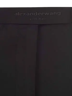 Alexander Wang Logo-embroidered Pencil Skirt