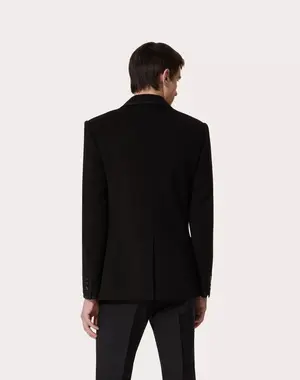 Valentino Garavani Double-breasted Long-sleeved Blazer