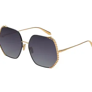 BVLGARI Geometric Frame Sunglasses
