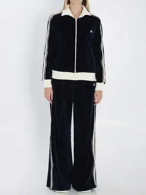Celine Velvet Track Jacket