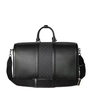 Gucci Gg Supreme Duffle Bag - Black